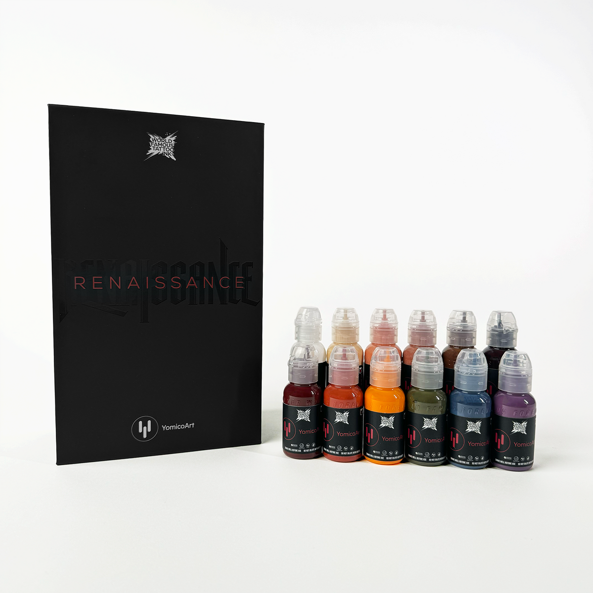 Yomico Edition Renaissance Ink Set – World Famous Tattoo Ink