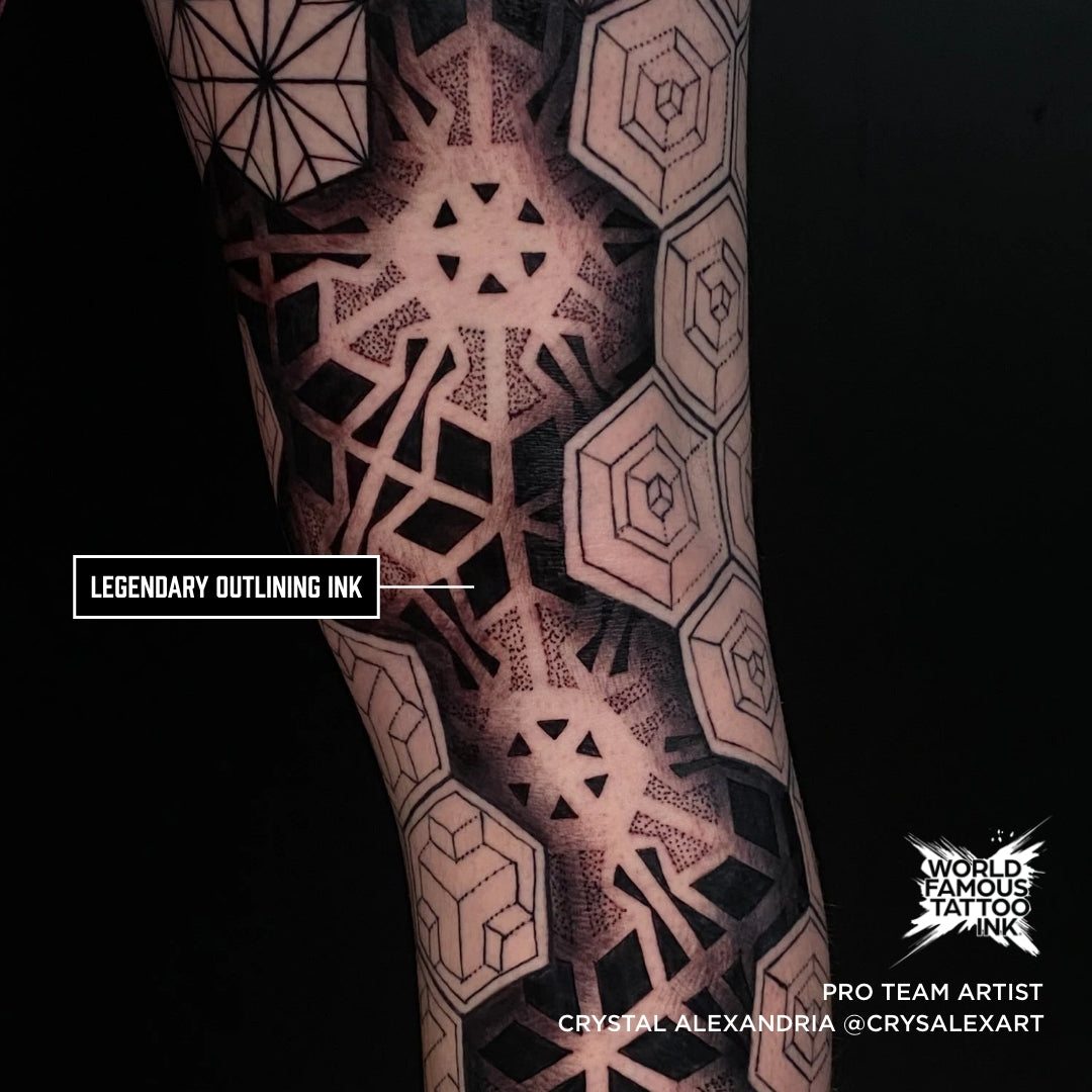 World Famous Legendary Outlining Ink | World Famous Tattoo Ink