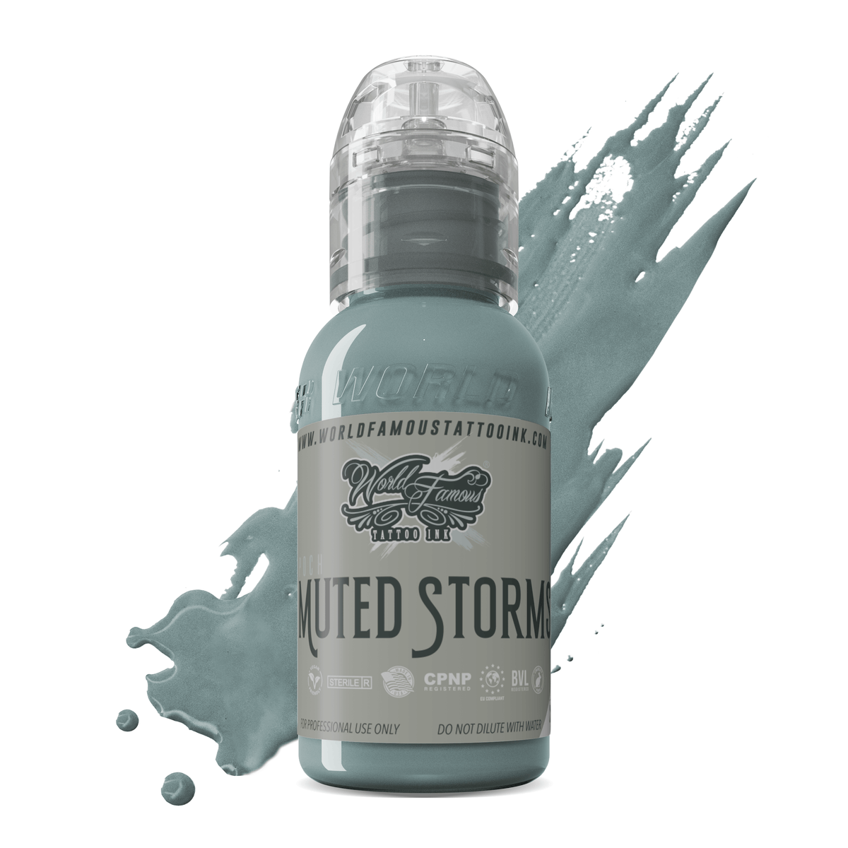 Muted Storms - Typhoon | World Famous Tattoo Ink