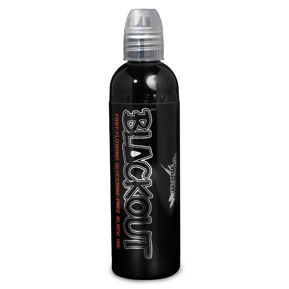 4oz Blackout Ink – World Famous Tattoo Ink