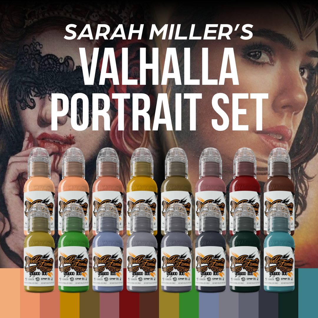 Sarah Miller's Valhalla Portrait Set | World Famous Tattoo Ink